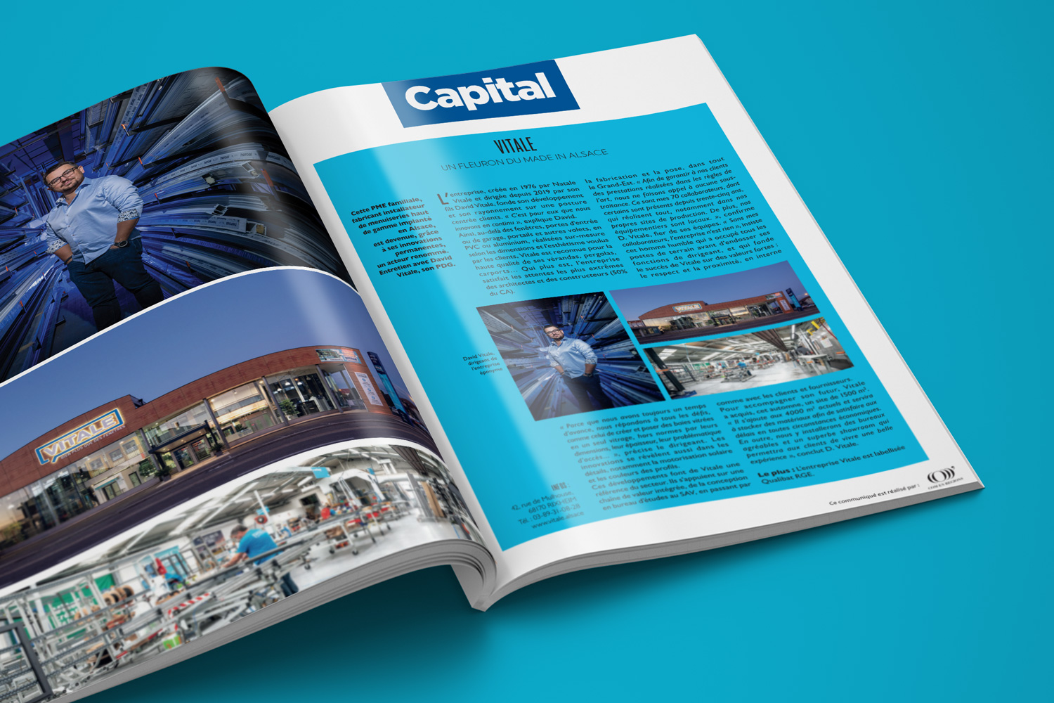 Vitale dans le magazine Capital | Vitale